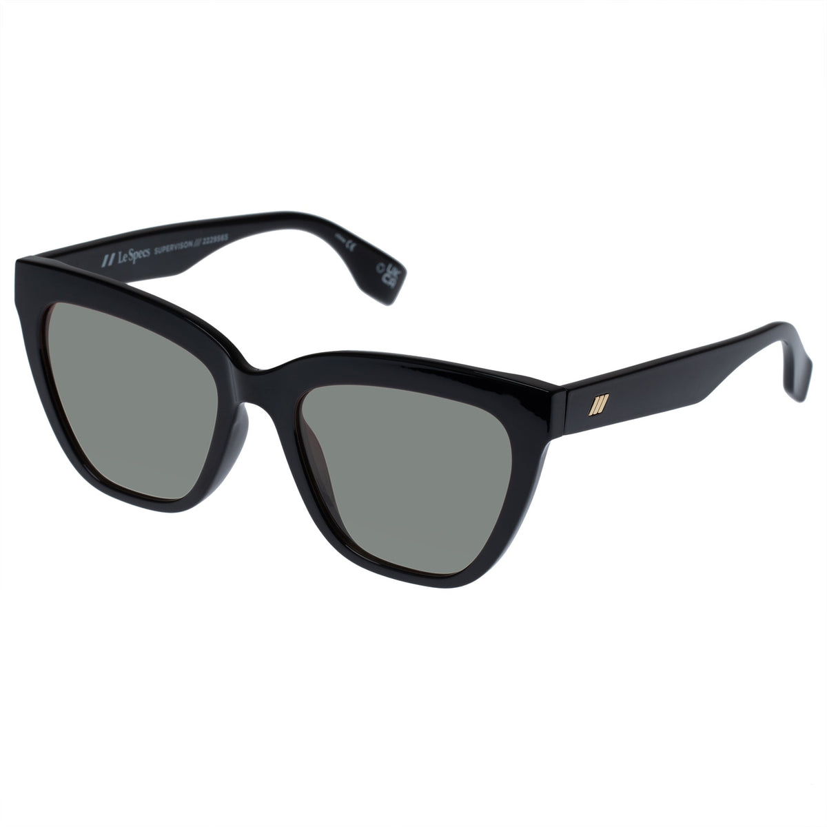 Le Specs Enthusiplastic Black (Le Sustain Collection) Sunglasses | PresenceConcept.com ...