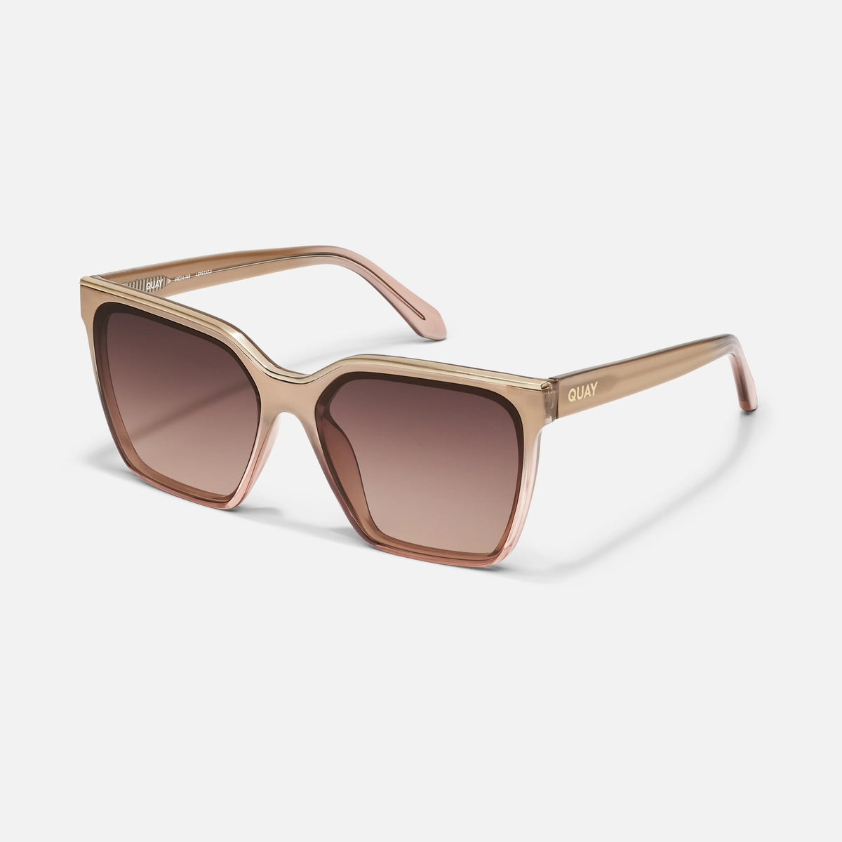 QUAY Level Up Sunglasses - Chamomile/Dark Fawn – PRESENCE Paris