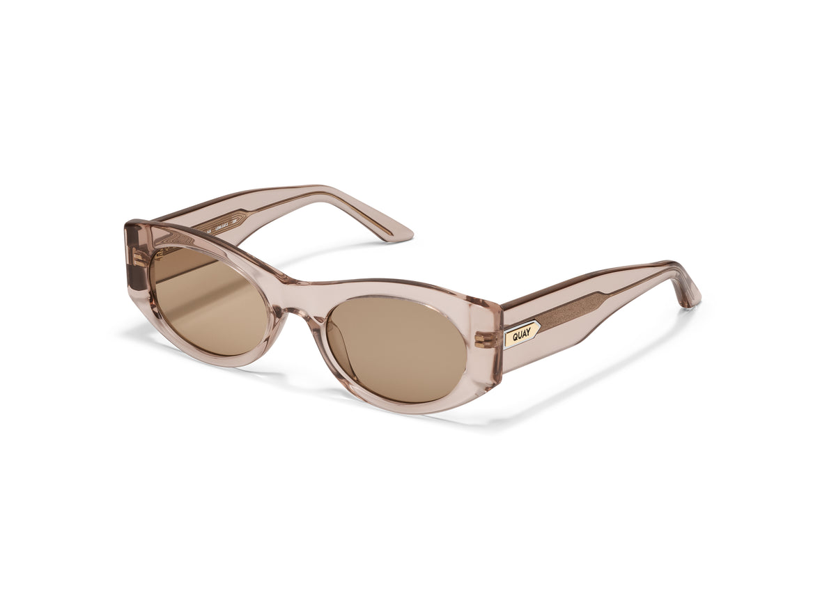 QUAY So What Sunglasses - Doe/Tan (Exclusive Colourway) – PRESENCE Paris
